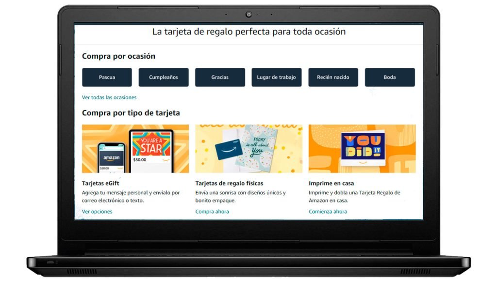 Aprende Cómo Comprar Una Amazon Gift Card Digital
